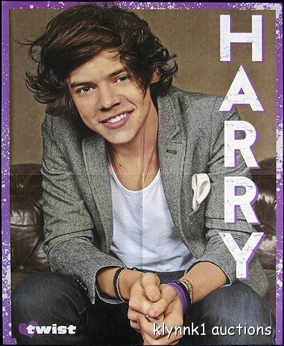 Harry Styles One Direction 2 POSTERS Centerfolds Lot 2410A Zayn Malik ...
