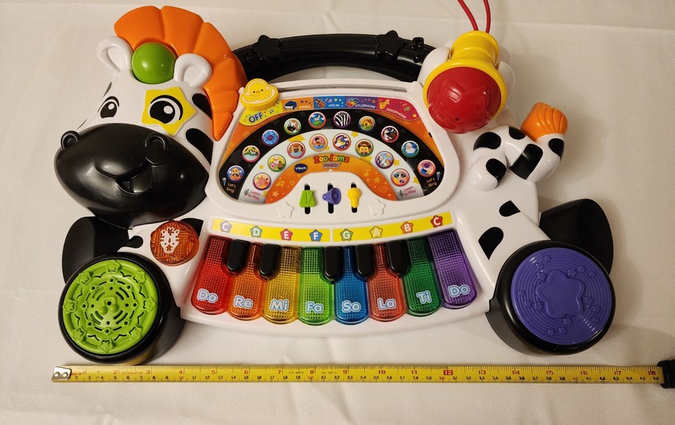 Baby Toy Piano Zoo Jamz VTech Toddler Kids Learning Educational ...