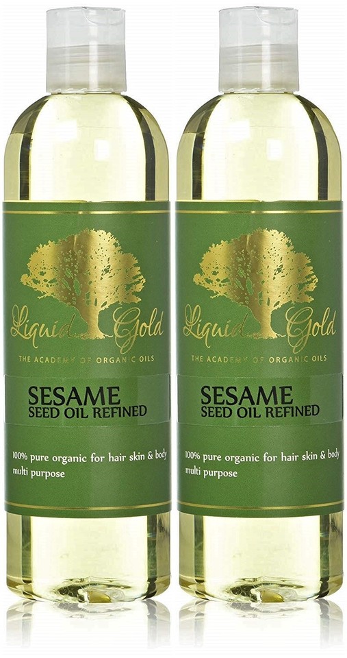 24 oz PREMIUM REFINED SESAME OIL PURE ORGANIC FRESH BEST QUALITY COLD ...