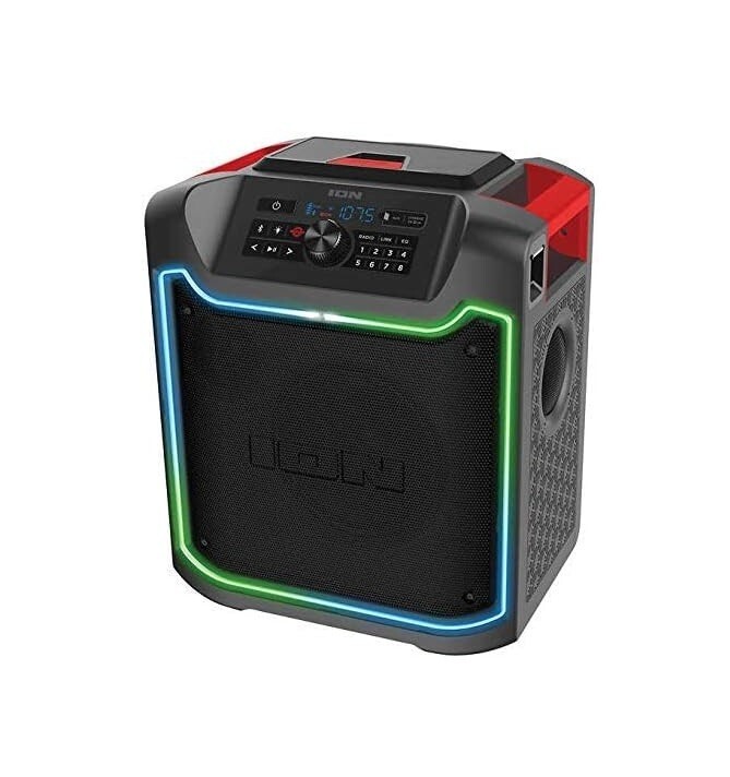 ION Pathfinder 280 120W Bluetooth Speaker, IPX5 All-Weather, Wide Sound ...