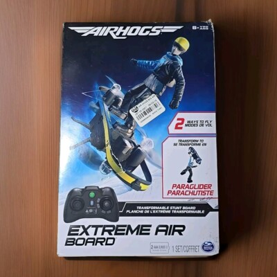 Air Hogs Extreme Air Board Remote Control Stunt Drone ParaGlider Hover ...
