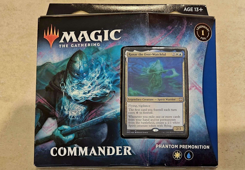 Magic The Gathering - Kaldheim Commander 2021 PHANTOM PREMONITION Deck ...