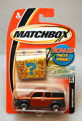 Matchbox / #36 Honda Element / Dark Orange / Treasure Card | eBay