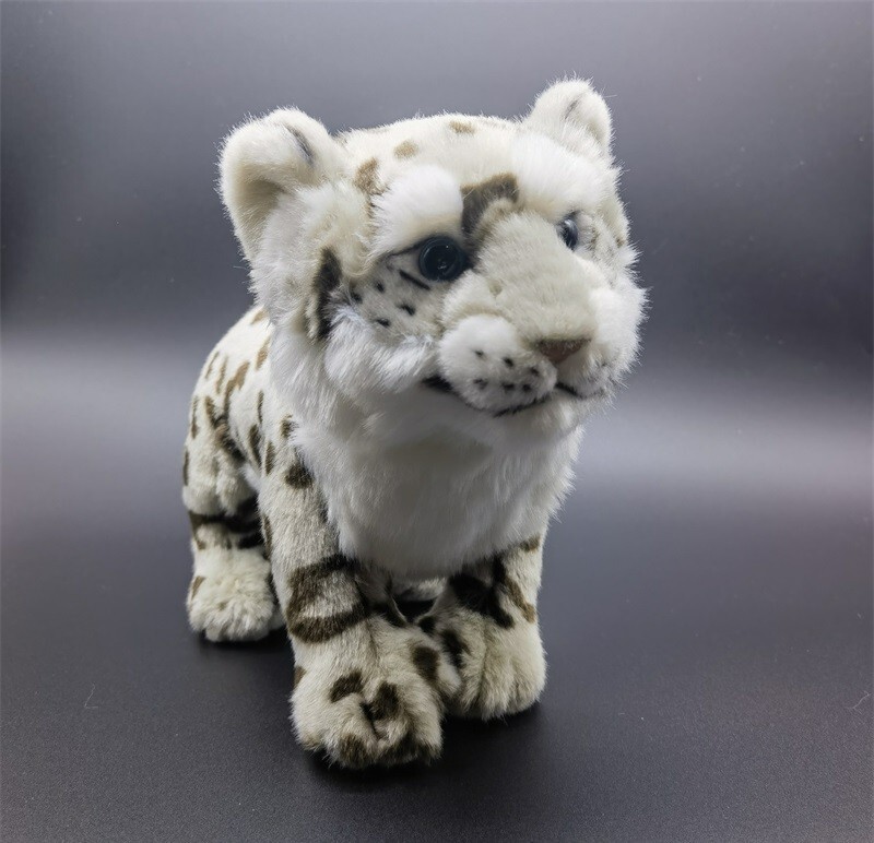 Snow Leopard 12 Inch Stuffed Animal Plush Toys Toddler Doll Kids Gifts ...