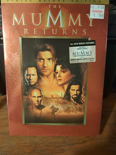 The Mummy Returns (Two-Disc Deluxe Edition) - DVD 25195018814| eBay