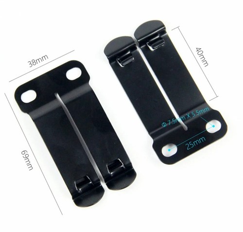 5 PACK. IWB belt clip for Kydex holster Monoblock Style (Clip Only) 5 ...