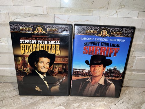 SUPPORT YOUR LOCAL SHERIFF + GUNFIGHTER James Garner 2-Disc LIKE NEW ...