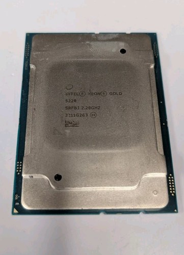 Intel Xeon Gold 5220 ES SRFBJ 2.2GHZ 18-Core CPU PROCESSOR Fast ...