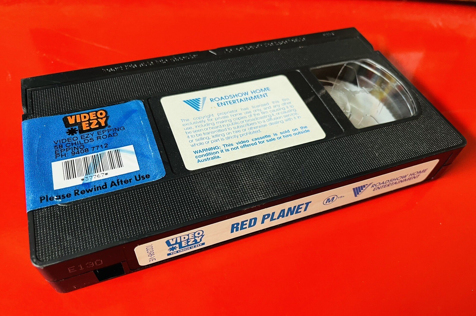 Red Planet VHS Video Tape Val Kilmer Sci-Fi Action Movie Ex-Rental | eBay