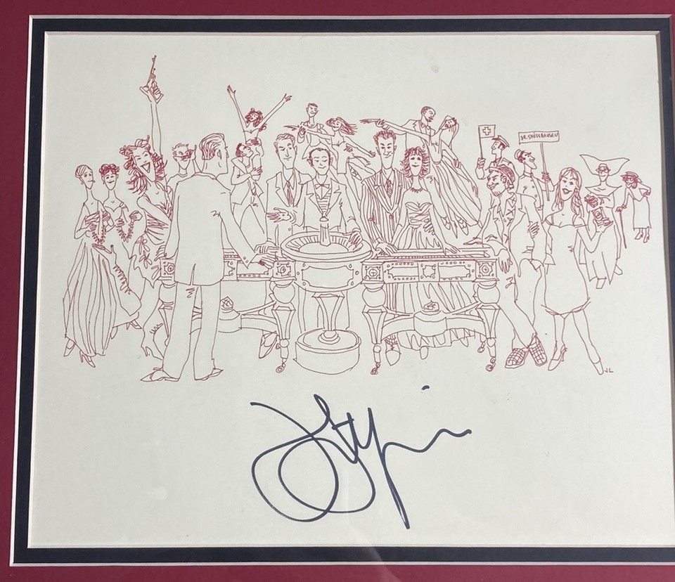 John Lithgow Autograph Signed Print with Playbill and Ticket Framed | eBay