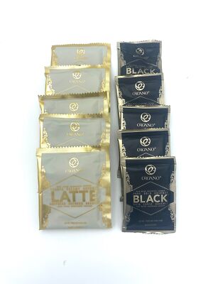 Variety pack - Black Gourmet Coffee , Café Latte - 5 sachets of each | eBay