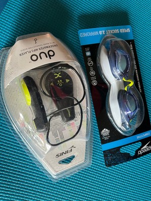 FINIS Duo Underwater MP3 Player and Speedo Swim Googles 616323202634 | eBay