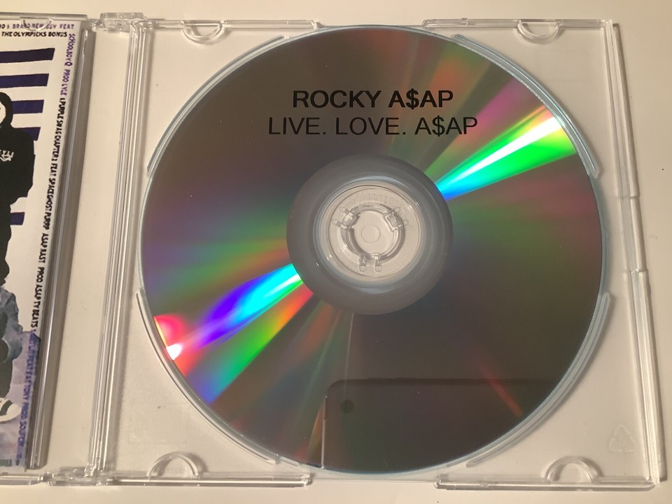 ASAP Rocky - Live.Love.Asap CD Rare Promo Mixtape 2011 schoolboy q a.s ...