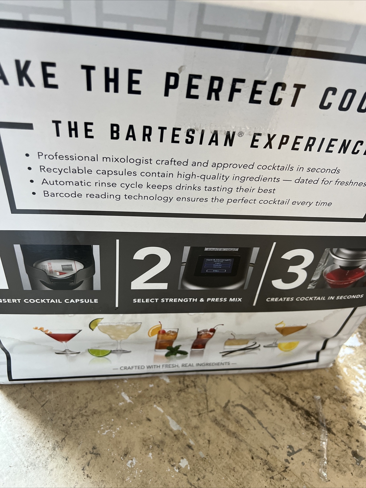 Bartesian 55300 Premium Cocktail Machine - Gray for sale online | eBay