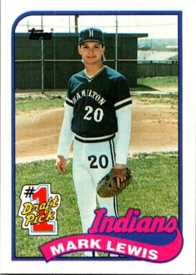 1989 Topps Baseball 222 Mark Lewis | eBay