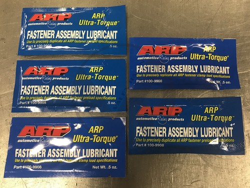 ARP 5 Pack 100-9908 ULTRA TORQUE ASSEMBLY LUBE LUBRICANT .5 OZ | eBay