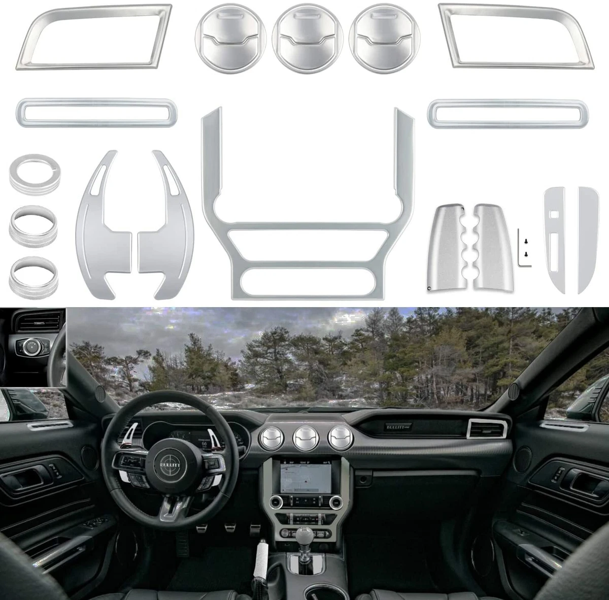 2017 Mustang Interior Mods | Cabinets Matttroy