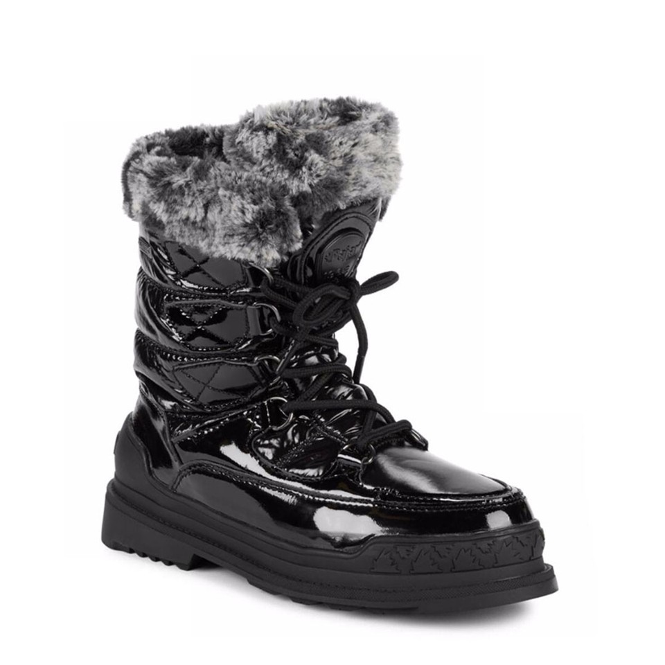 Pajar Canada Tansy Faux Fur-trim Lace-up Boots | eBay