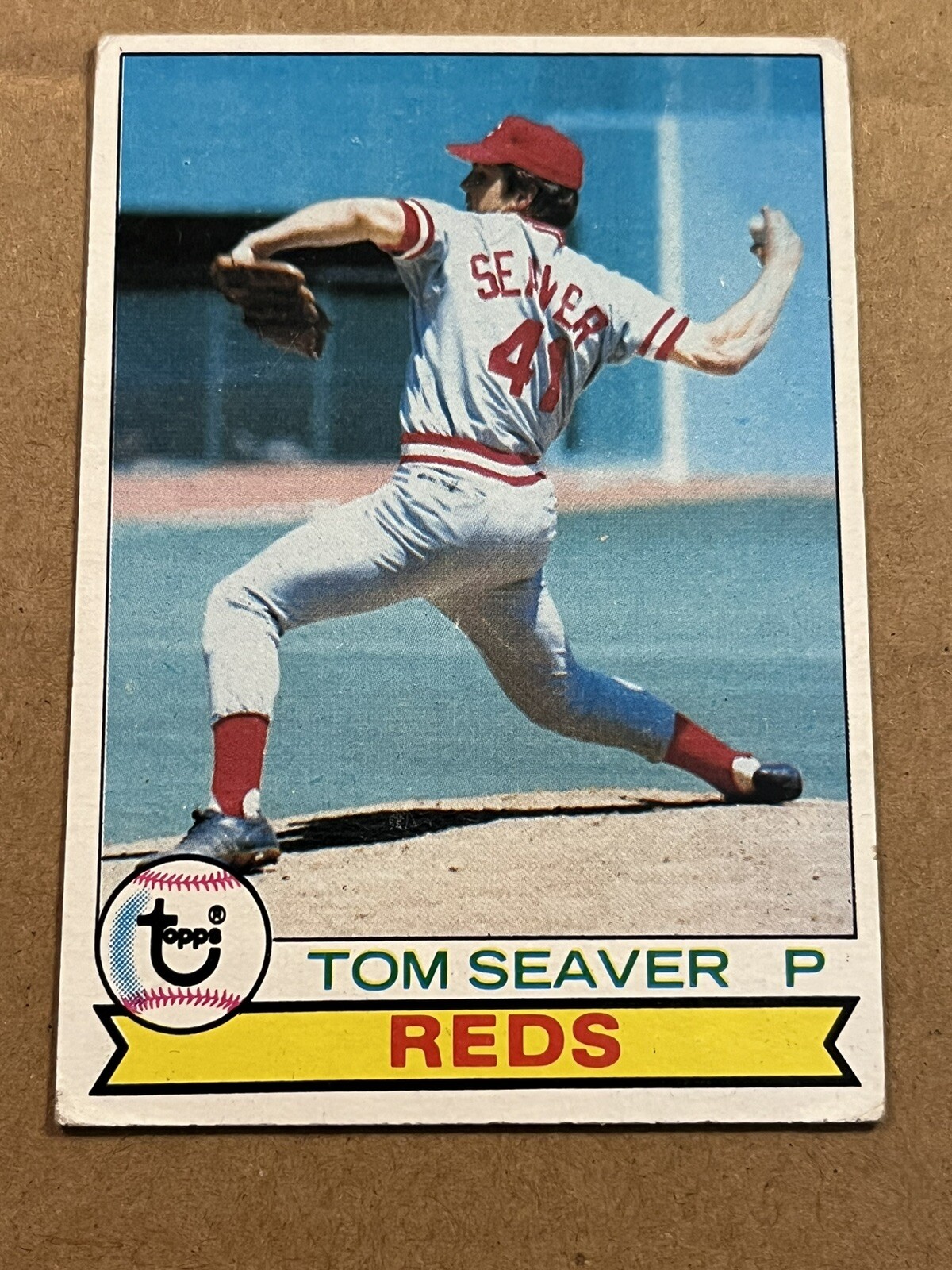 1979 TOPPS - TOM SEAVER REDS #100 - SET FILLER CREASES | eBay