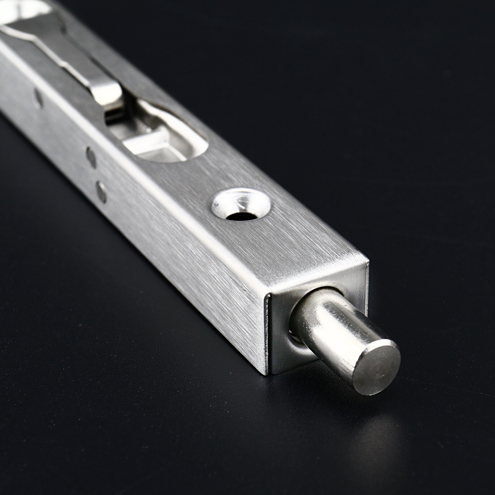 Stainless 150mm Security Door Guard Lever Action Flush Latch Slide Bolt ...