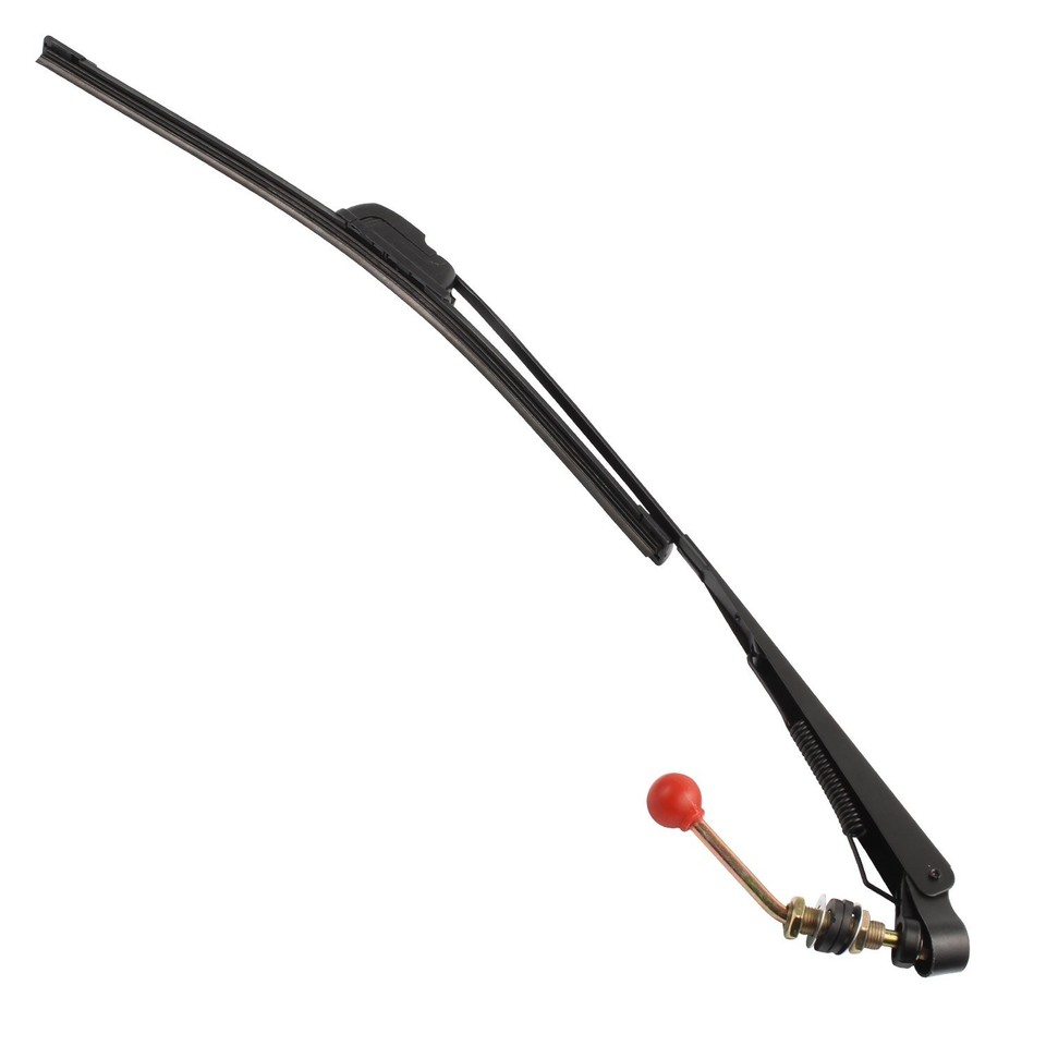 UTV Manual Hand Operated Windshield Wiper Rubber Blade Universal ...