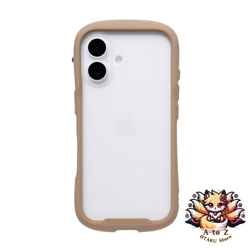 NEW iFace Reflection Frost iPhone 16 Case Clear Tempered Glass Beige | eBay