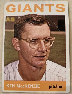 1964 Topps Baseball #297 Ken Mackenzie | eBay