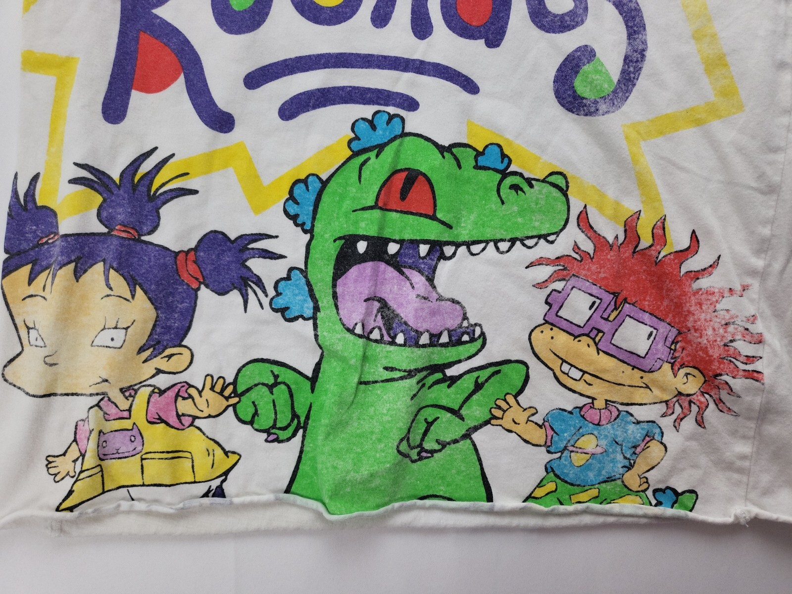 Nickelodeon Rugrats Full-print Tee Shirt Cut-off LARG… - Gem