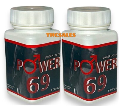 2 Power 69 Men Harder Long Lasting Male Grow Supplement Enlargement 16 ...