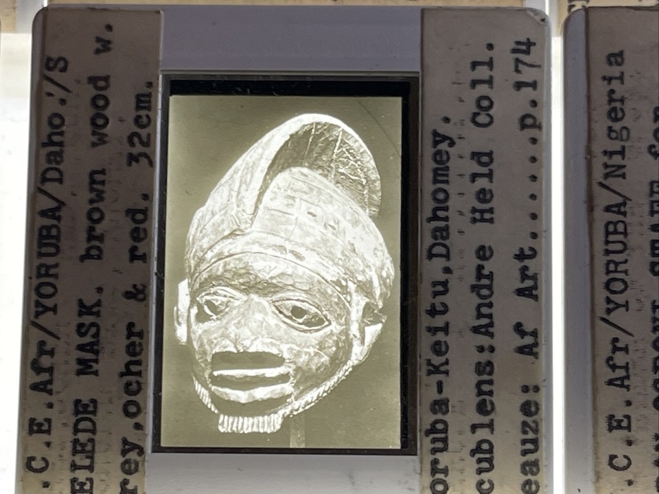 Gelede Mask, Ifa Cult Figure: Yoruba Nigeria African Tribal Art 10 35mm ...