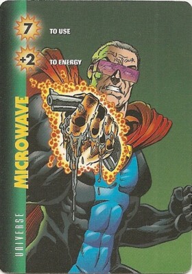 Marvel OVERPOWER UNIVERSE BASIC ERADICATOR 7E+2 Microwave - DC | eBay