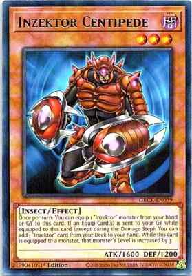 Inzektor Centipede GRCR-EN039 1st Rare NM Yu-Gi-Oh DNA GAMES | eBay