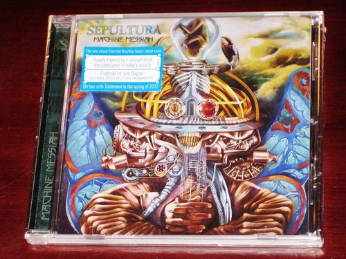 Sepultura: Machine Messiah CD 2017 Nuclear Blast Records USA NB 3640-2 ...