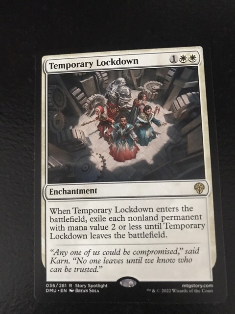 MTG Temporary Lockdown Dominaria United 036/281 Regular Rare for sale online | eBay