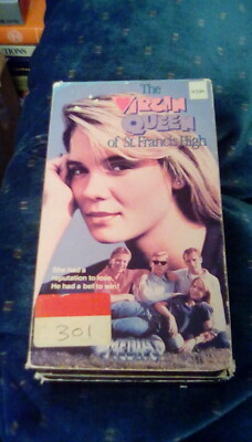 The Virgin Queen of St. Francis High RARE Media video (1985) VHS 80s ...