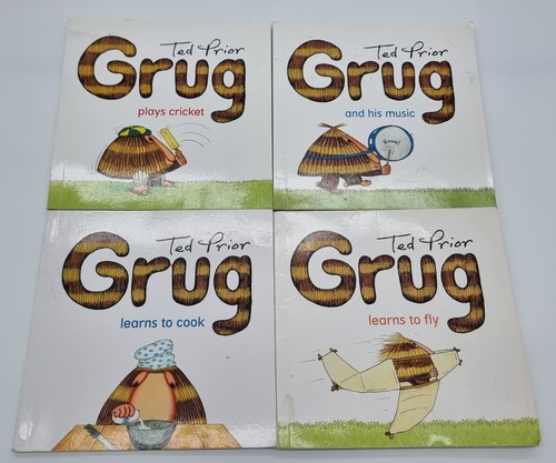 Grug Bulk Lot x 4 Paperback See Description for Titles by Ted Prior ...