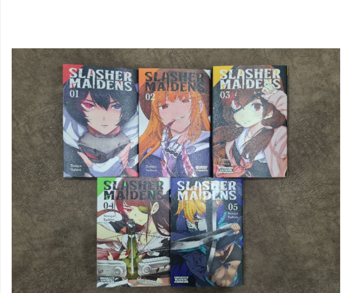 Slasher Maidens Manga Vol 1-5 (English Version) EXPRESS SHIPPING | eBay