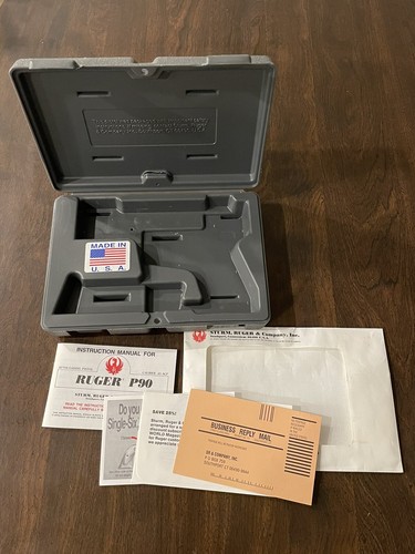 Ruger Factory Original OEM Genuine Pistol Box P90 Handgun with Papers ...