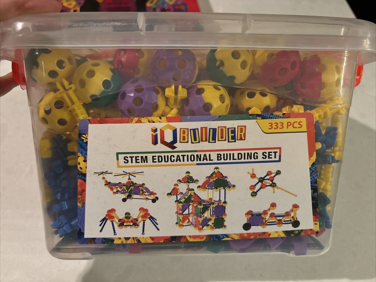 IQ Builder STEM Educational Building Set Toy 333 Pcs New In Box | eBay