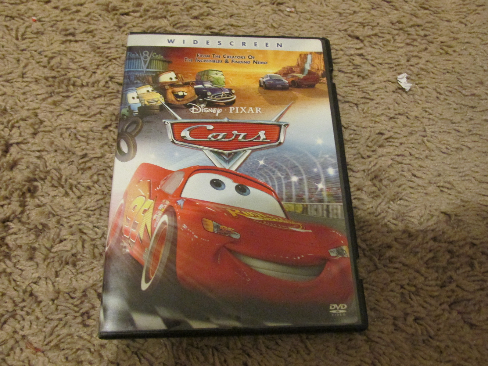 Cars Disney Dvd 2006 Widescreen