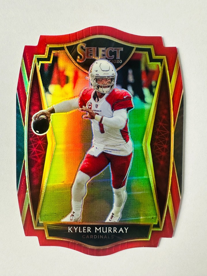 2020 Panini Select Kyler Murray Die Cut RED Prizm Card Cardinals Color ...