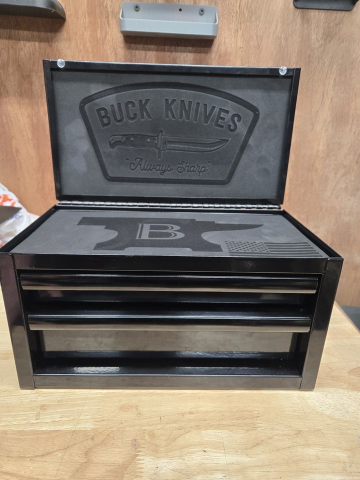 Buck Knife Min Tool Box Custom Laser Engraved | eBay