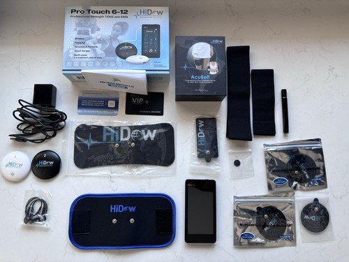 NEW HiDow Pro Touch 6-12 Professional Strength TENS & EMS Wireless ...