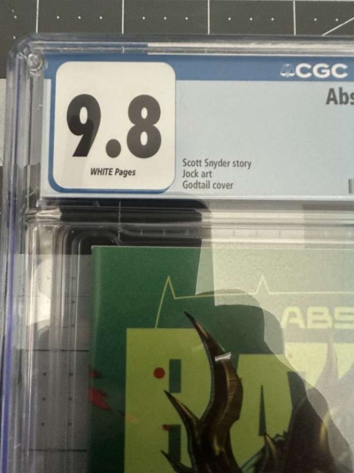 Absolute Batman #15 CGC 9.8 Cover Art By Godtail LTD 800 Origin Of The ...