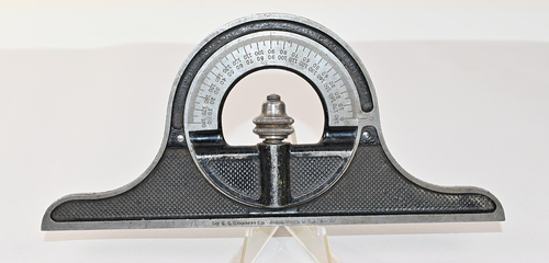 vintage L. S. Starrett No. 12 protractor head | eBay