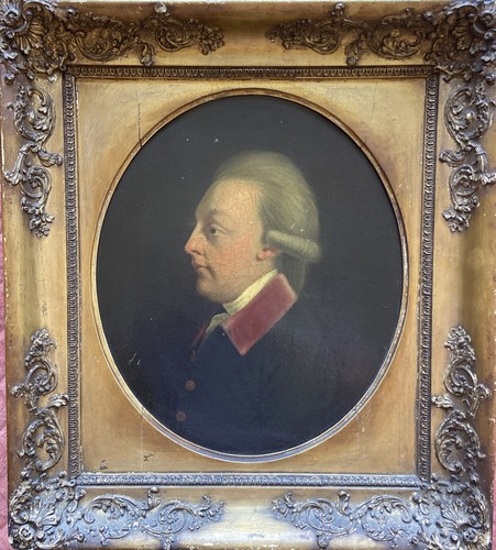 18th Antique Colonial Unknown Nobel Man Oil Painting | eBay