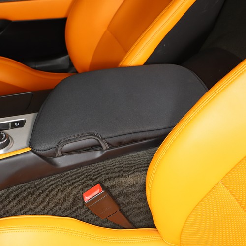 Cloth Center Console Armrest Pad Cushion Cover Fit for Corvette C7 2014 ...