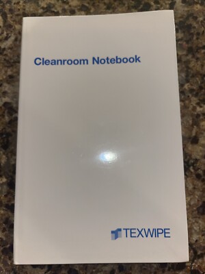 Texwipe Cleanroom Notebook | eBay