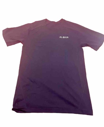 Lululemon Hawaiian Aloha Navy Blue Women’s Small T-shirt | eBay