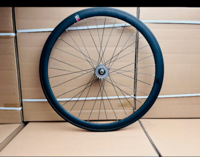 New black Single Speed Rear Wheel Fixed Fixie 700c flip-flop hub with ...